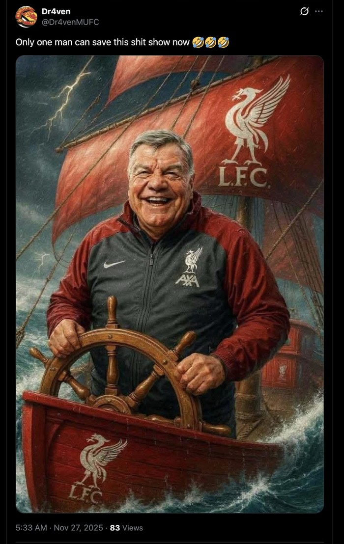 Meme Kocak Liverpool Kalah Lagi, Jadi Liverpool Fried Chicken