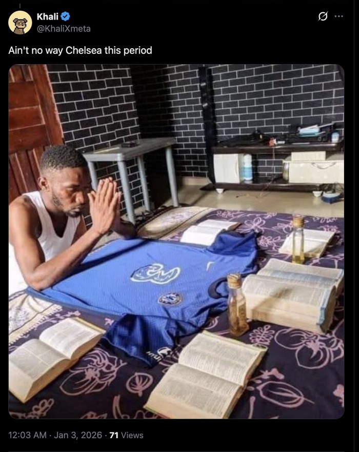 Meme Kocak Ten Hag Merapat ke Chelsea usai Maresca Kena Pecat