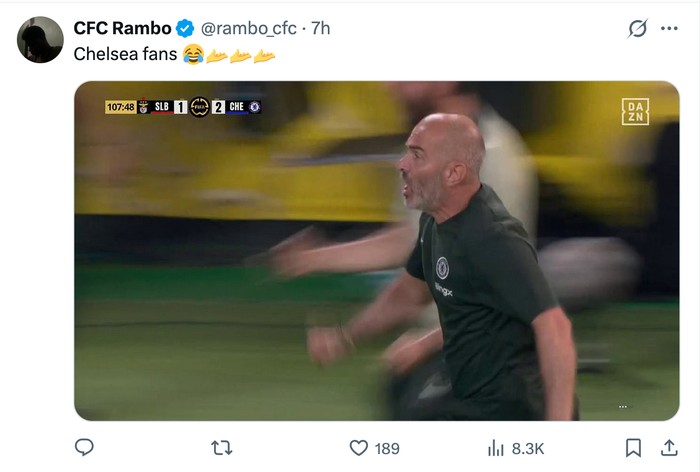 Meme: Ledek Arsenal, Fans Chelsea Malah 'Bersorak' Dibantai Man City