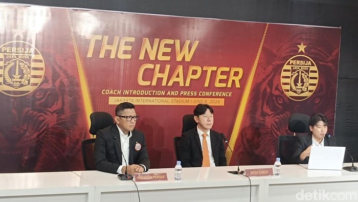 Persija Perkenalkan Shin Tae-yong Jadi Pelatih Baru