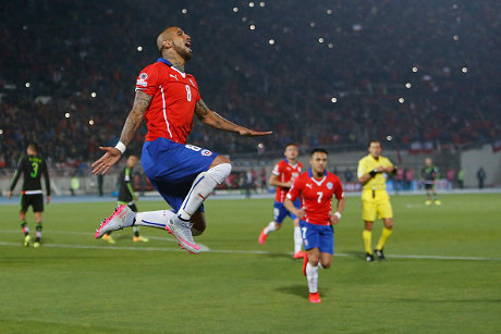 Vidal Ambil Sisi Positif dari Hasil Seri Chile