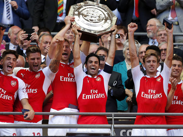 Arsenal Juara Community Shield