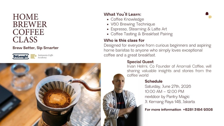 Home Brewer Coffee Class: Brew Better, Sip Smarter