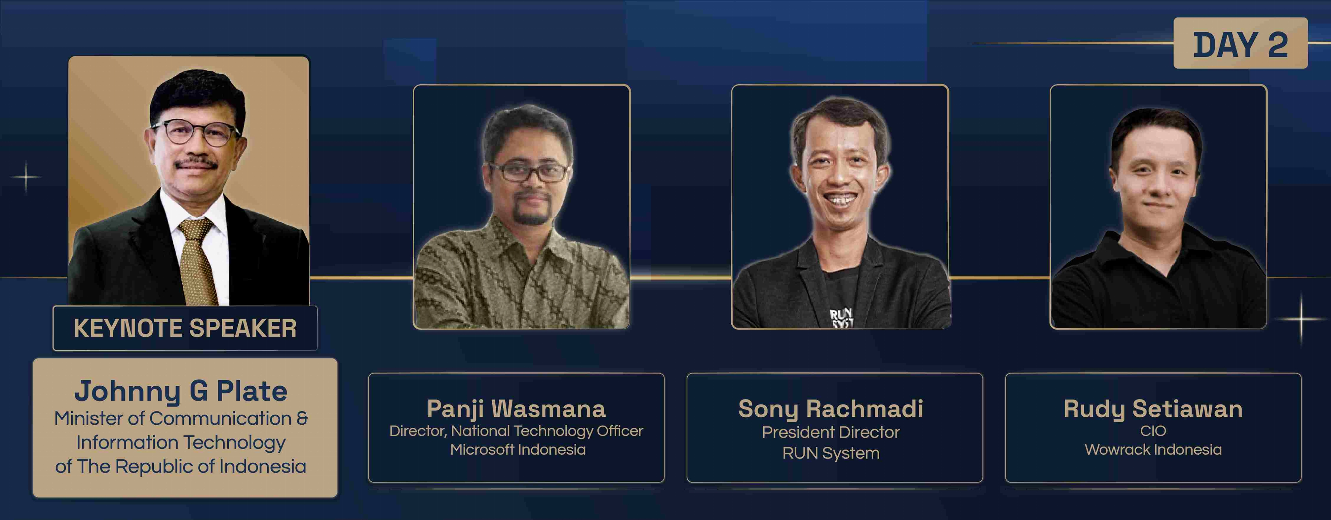 Jadwal Speakers CNBC Indonesia Tech Conference per Day