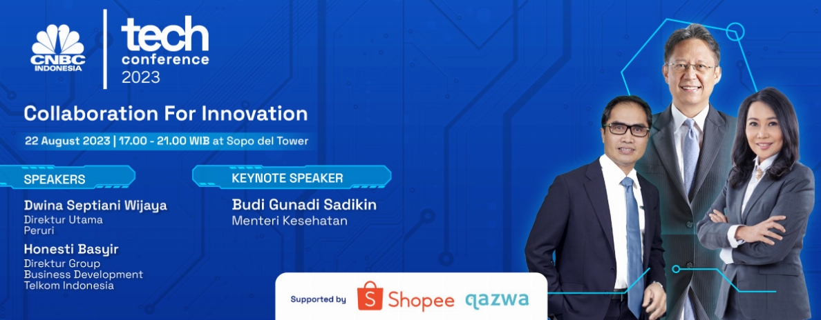 Jadwal Speakers CNBC Indonesia Tech Conference per Day