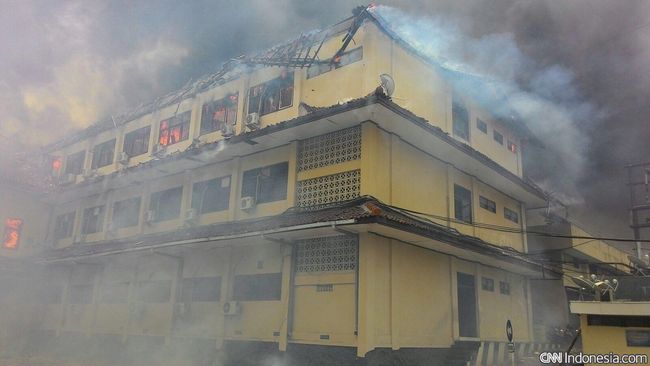 Api di Mapolda Jawa Tengah Nyaris Bakar Ruang Kerja Kapolda