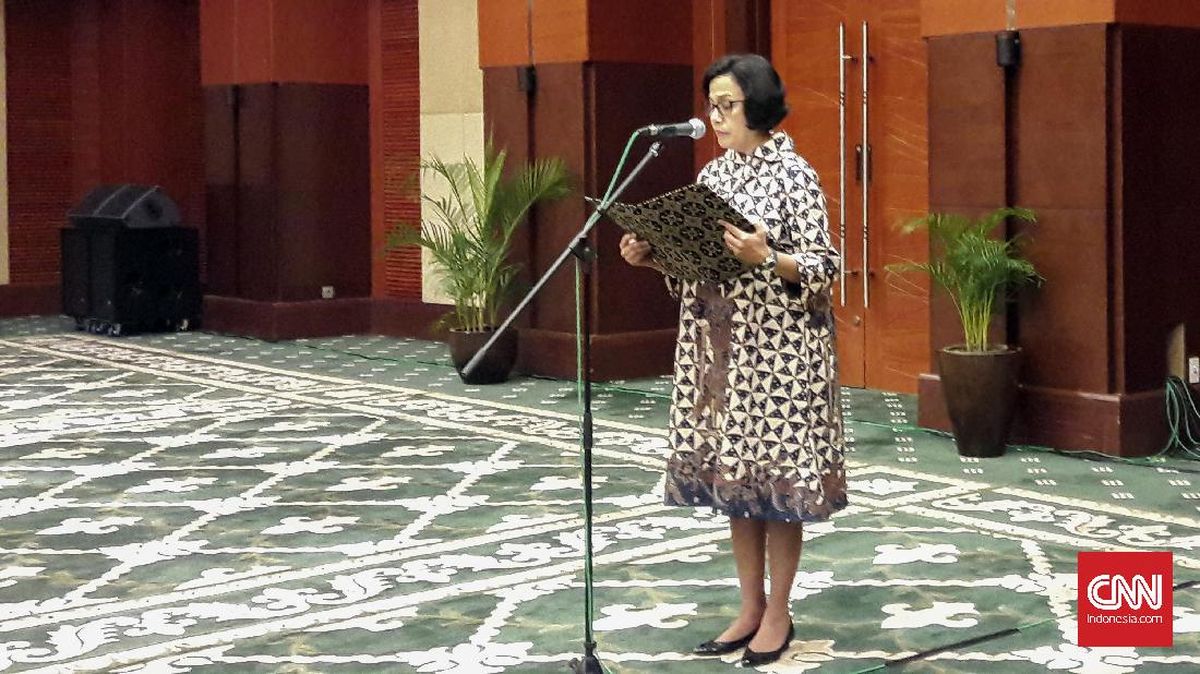 Sri Mulyani Resmi Lantik Bimo-djaka Jadi Dirjen Pajak Dan Bea Cukai