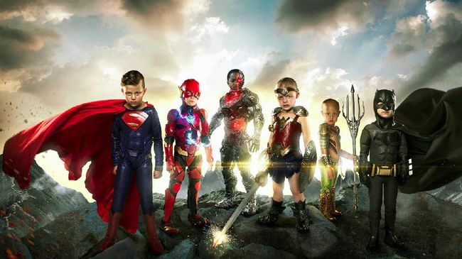 Ada Cerita Spesial di Balik Foto Superhero Cilik Ini