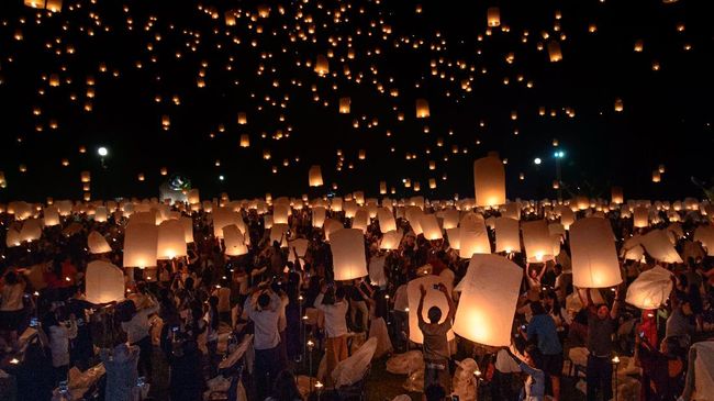 Jadwal Festival Lampion Waisak Borobudur 2023 dan Cara Beli Tiketnya