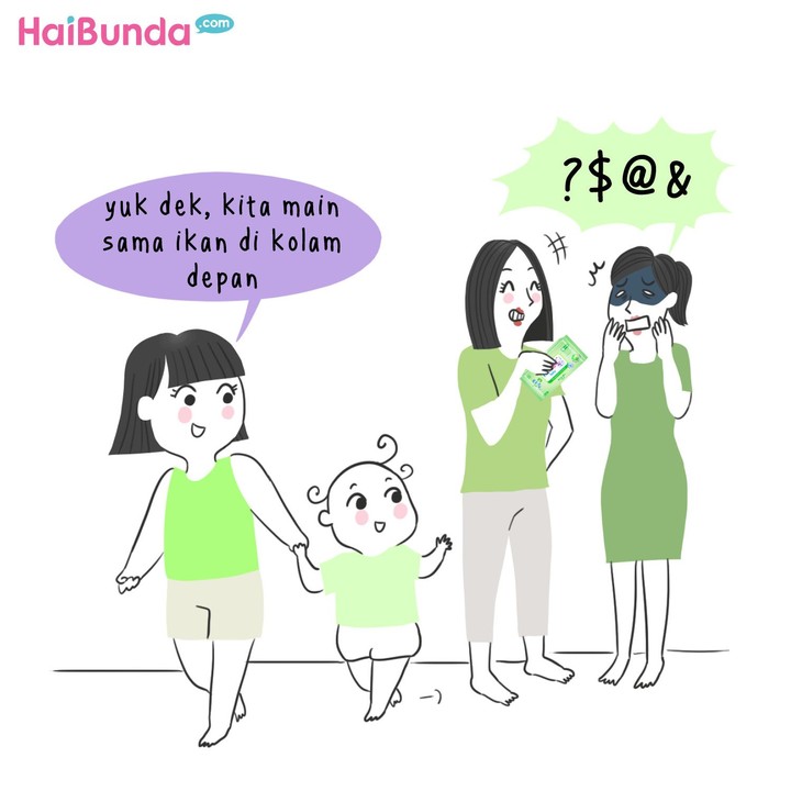 Mainlah, Nak, Bunda Akan Menjagamu - Foto 1