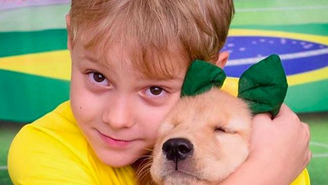 Gantengnya David Lucca, Putra Semata Wayang Neymar - Foto 1