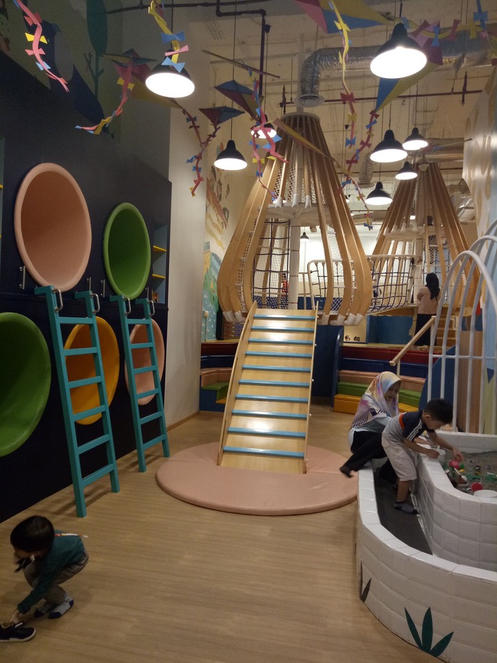 Wah, Bun, Ada Tempat Main Lucu buat Anak Nih - Foto 1
