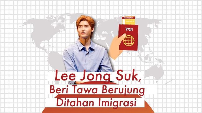 Infografis: Lee Jong Suk Ditahan Imigrasi Indonesia
