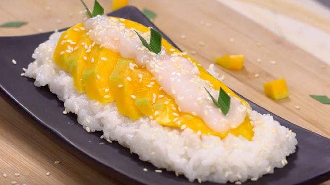 Resep Mango Sticky Rice, Menu Liburan Dibawa ke Rumah