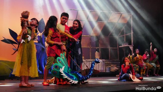 Keseruan Anak-anak Bermain Drama Musikal - Foto 1