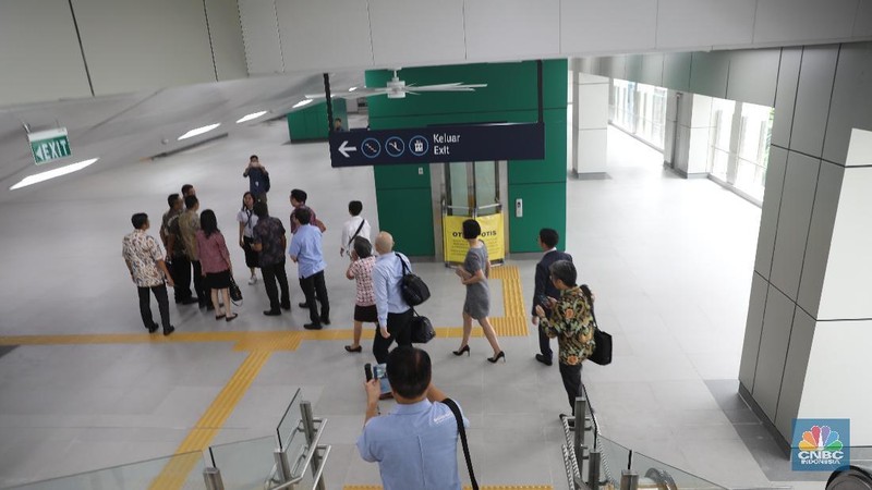 Ini Dia Penampakan Stasiun MRT Jakarta - Foto 3