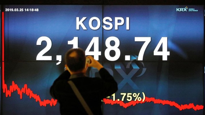 KOSPI Turun Tajam, Korea Selatan Hentikan Perdagangan Saham