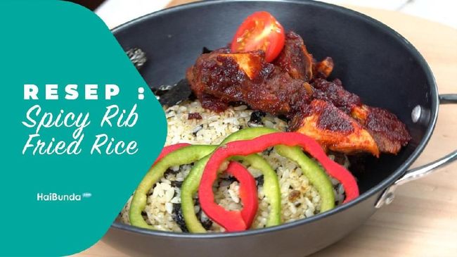 Resep Spicy Rib Fried Rice