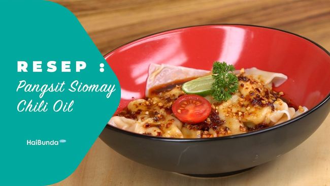 Resep Pangsit Siomay Chili Oil