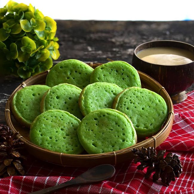 Resep: Serabi Mini Kuah Santan, Simpel Tanpa Wajan Tanah Liat