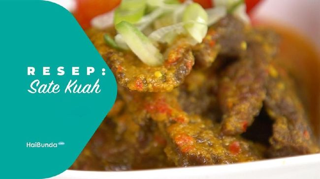 Resep Sate Kuah