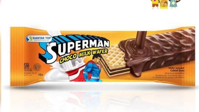 Digugat, Wafer Superman Tumbangkan DC Comics