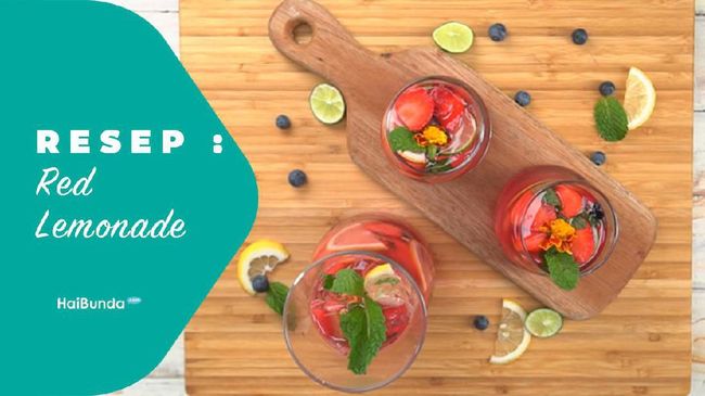 Resep Red Lemonade