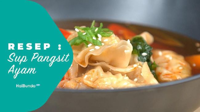 Resep Sup Pangsit Ayam
