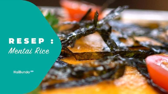 Resep Mentai Rice