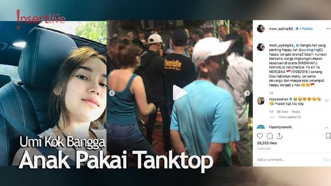 Unggah Video Joget Ayu Ting Ting Pakai Baju Sexy Netizen Umi Kok Bangga 9745