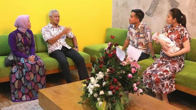 1 Minggu Kelahiran, La Lembah Manah Dijenguk Gubernur Jawa Tengah