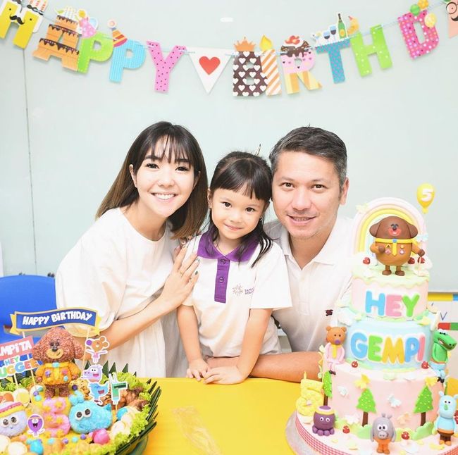 Foto-foto Bahagia Gading Marten dan Gisel Rayakan Ulang Tahun Gempi Hari Ini