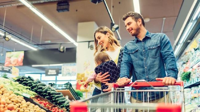 Amankan Dompet, Ini Tips Berhemat Saat Belanja Bulanan di Supermarket