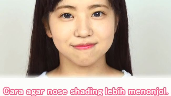 Cara agar nose shading lebih menonjol. cara mengaplikasikan highlight