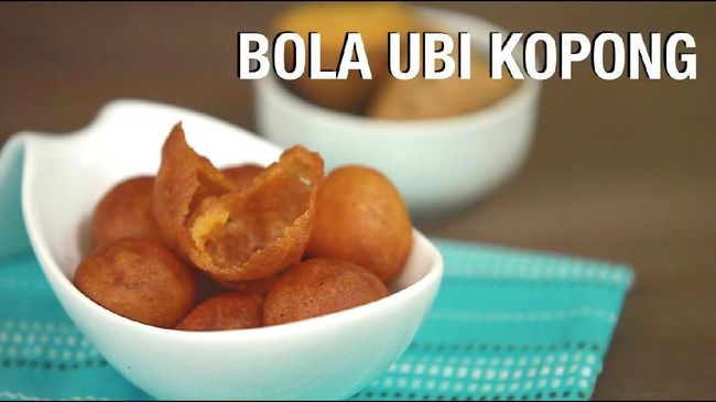 Ada yang tau resep membuat bola-bola ubi kopong anti gagal?