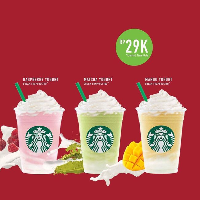 Cuma 29K, ada yang udah nyobain 3 varian rasa baru Starbucks Holiday ...