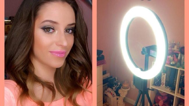 Ladies, berapa sih harga ring light yang biasa dipakai para beauty ...
