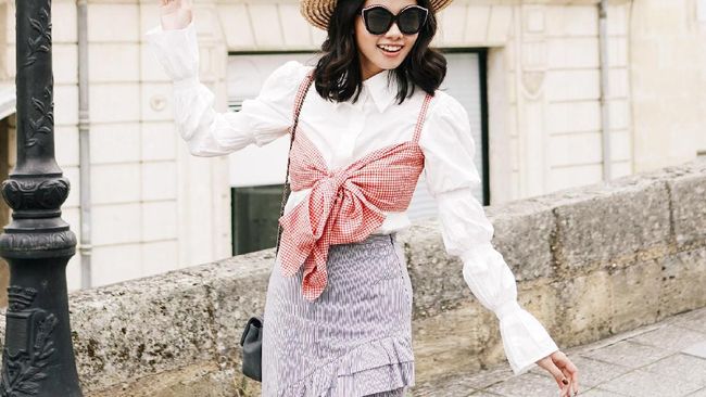Ladies, Intip Yuk Inspirasi Gaya Selebgram Olivia Lazuardy yang Cocok buat OOTD Liburan!
