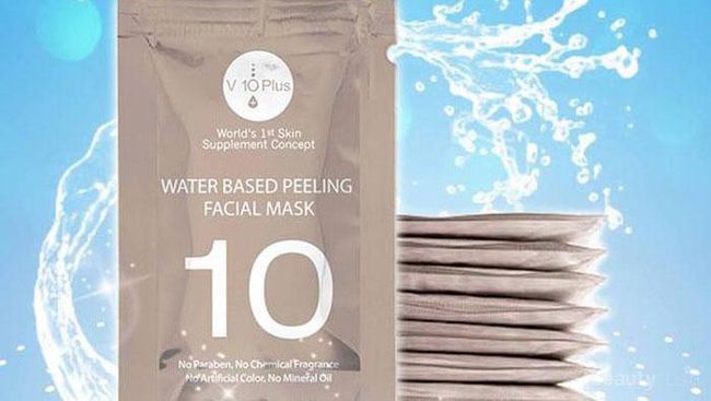 V10 Plus Water-based Peeling Facial Mask (Review)