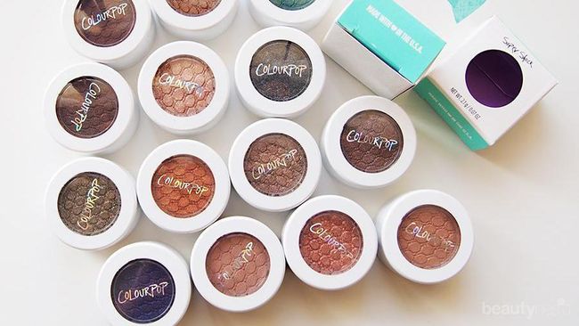 Pilihan Glitter Eyeshadow dari ColourPop untuk Dramatic Look
