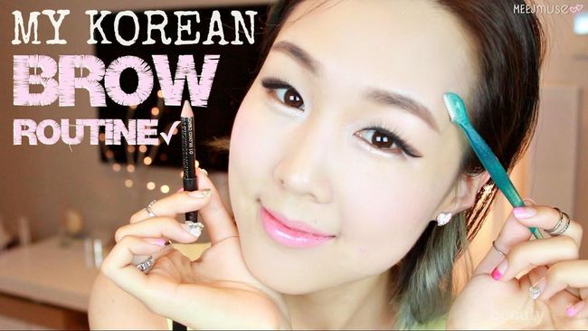 Tutorial Tampilan Alis Natural ala Korea