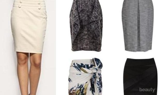 Padu Padan Rok Pensil