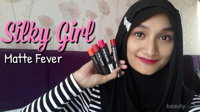 Silky Girl Matte Fever Lipcolor Balm, Lipstick Matte Tanpa Membuat ...