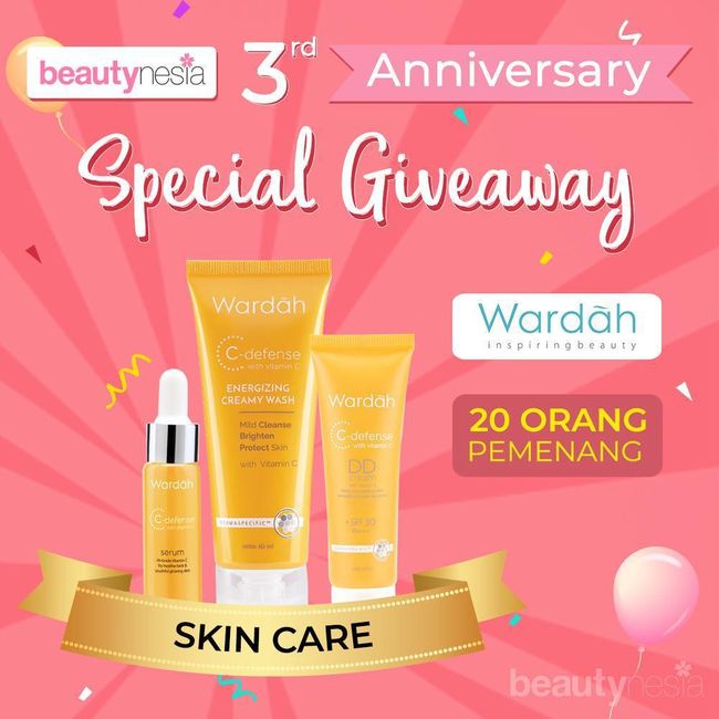 [Anniversary Special Giveaway] Atasi Masalah Kulit Wajah dengan ...