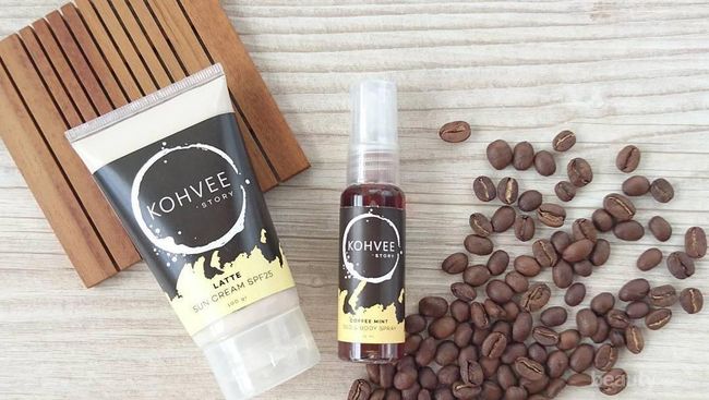 Kebaikan Kopi untuk Perawatan Kulit, Kohvee Story Skin Care Jawabannya!