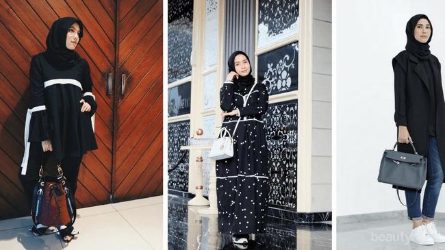 Tampil Fashionable dengan Outfit Serba Hitam Ini Bikin Kamu Percaya ...