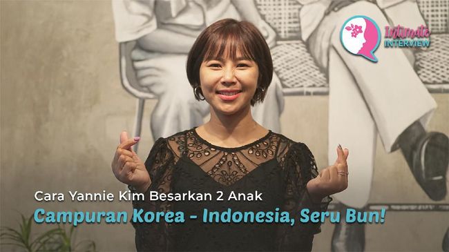 Cara Yannie Kim Besarkan 2 Anak Campuran Korea - Indonesia, Seru Bun!
