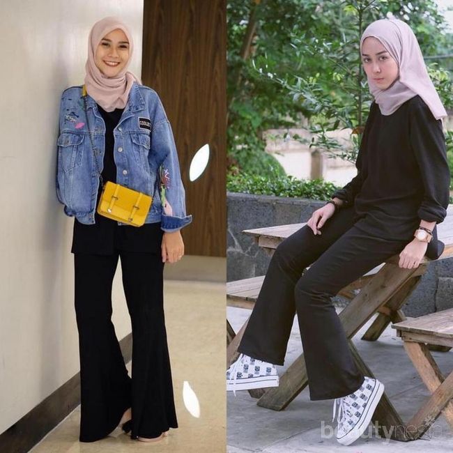 Simple dan Tetap Styish, Begini 5 Inspirasi Mix n' Match Celana Cutbray Untuk ke Kampus