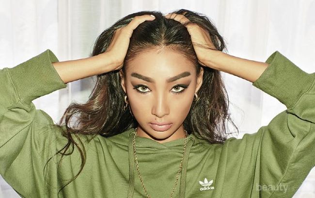 Tantang Standar Kecantikan Korea, Begini Potret Model Moon Gabi yang ...