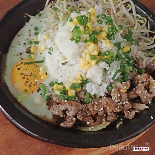 Resep: Beef Rice Hot Plate ala Pepper and Lunch untuk Buka Puasa